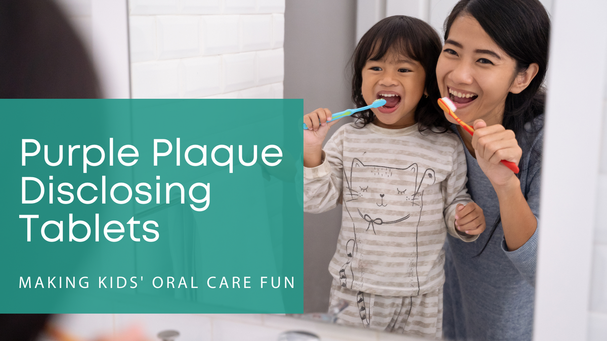 Purple Plaque Disclosing Tablets: Making Kids' Oral Care Fun – FreshKnight