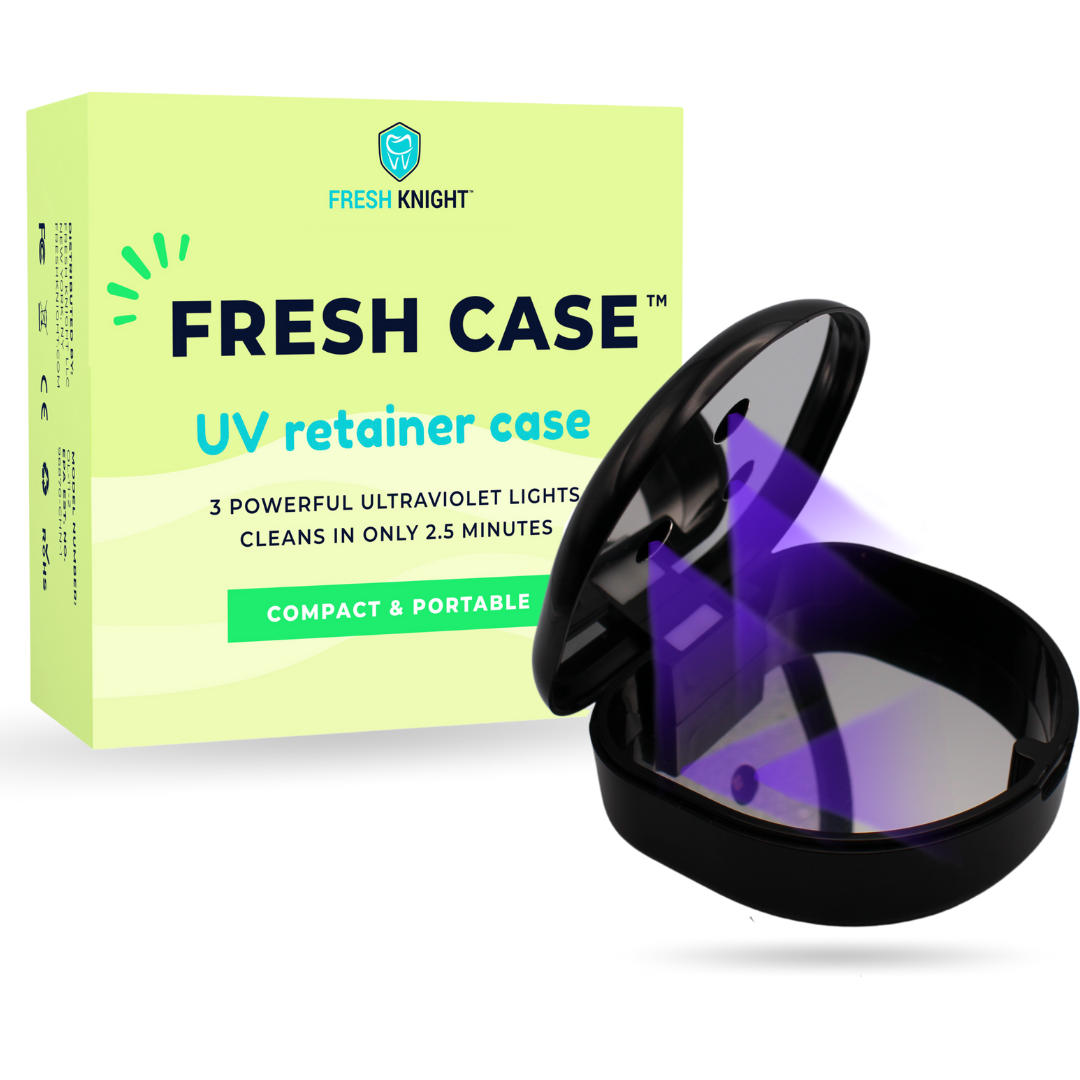 Fresh Case - Black UV Retainer Case – FreshKnight