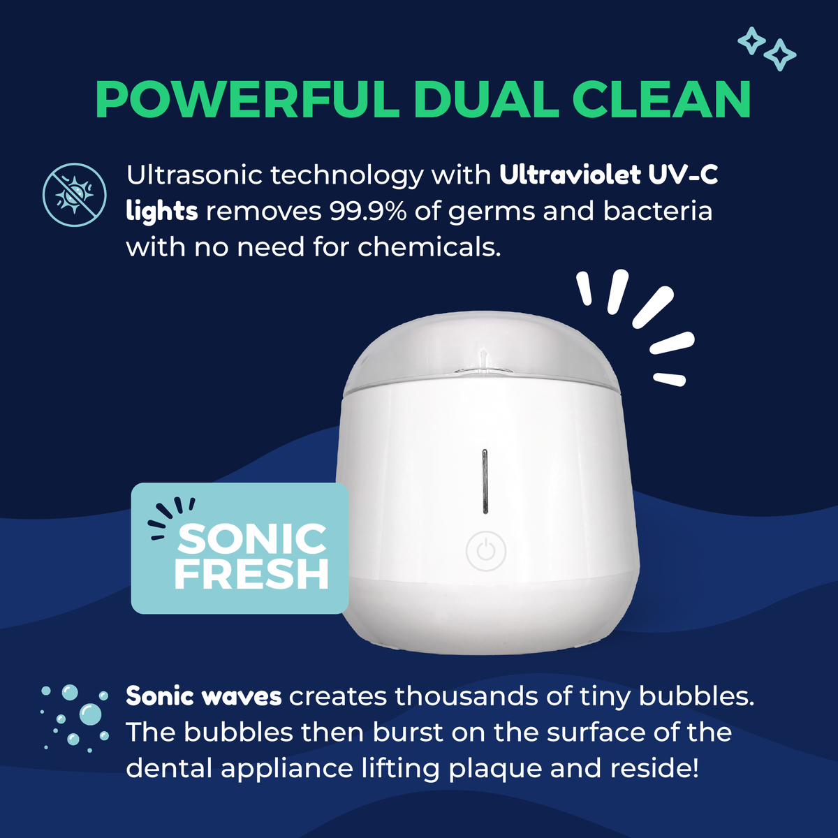 Sonic Fresh Ultrasonic Cleaner – FreshKnight